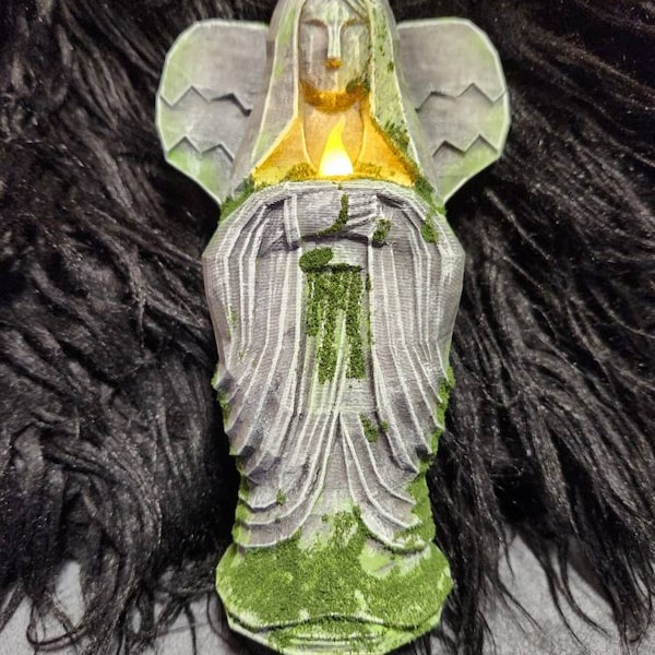 Zelda Inspired Goddess Statue With LED Light! Handpainted MADE TO Order ...