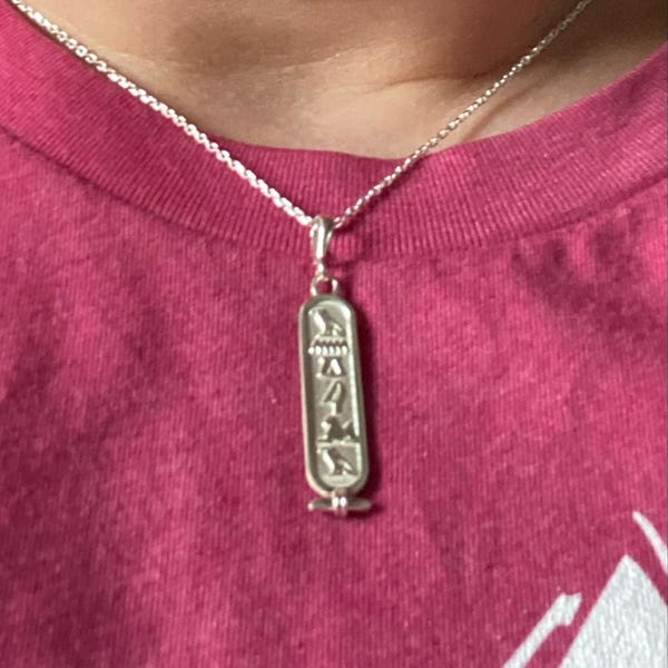 Sumerian Cuneiform Name Necklace, Anunnaki Pendant, Ancient Sumerian ...