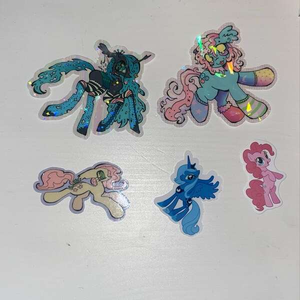 Anoko | Sparkly Holo Vinyl Sticker - Etsy