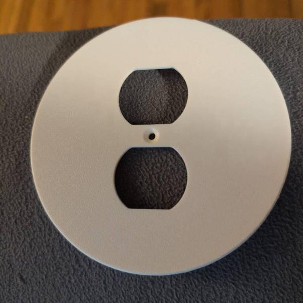 Round Circle Outlet Cover - Etsy