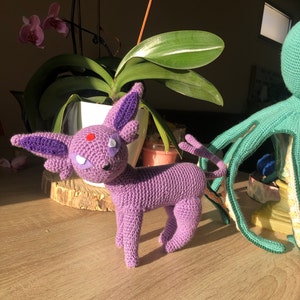 Espeon Crochet Pattern PDF File - Etsy