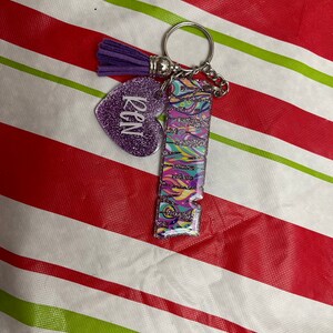 Customizable Doberman Glitter Keychain Personalized Doberman | Etsy