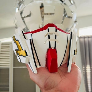3D Model of Cyborg Mask V2 for 3dprint - Etsy