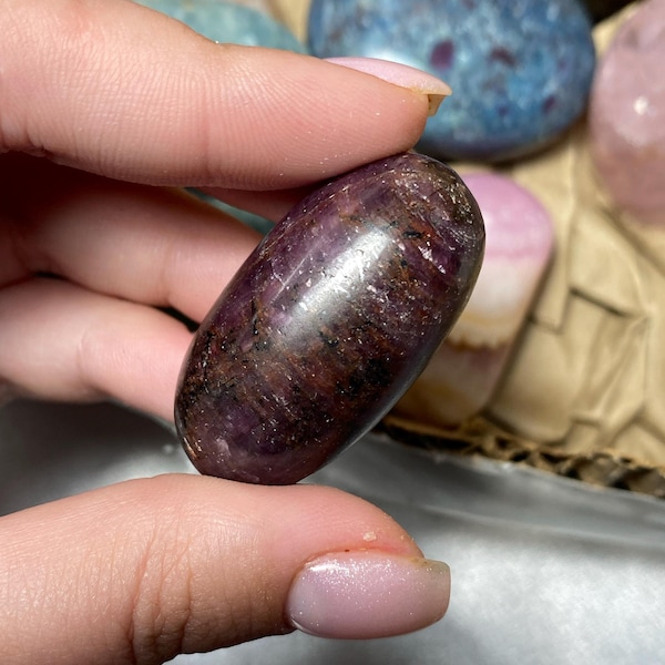 K2 Jasper Palm Stone, K2 Jasper, Palm Stone, Crystal Palmstone, Chakra Palm Stone, K2 Jasper ...