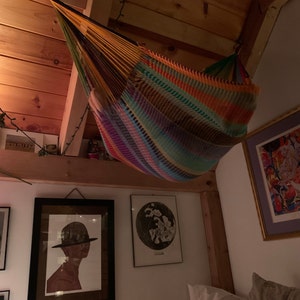2 Person Mayan Cotton Hammocks 100% Hand Woven Hammock Traditional ...