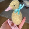 KNITTING PATTERN - NEW Lucky Duckling - Etsy Canada