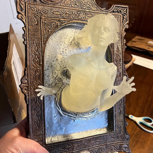 Ghost in the Mirror Wall Plaque, Glow in the Dark Large Version ...