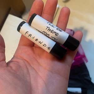 Friends Lip Balm/ Chapstick/ Lip Gloss/ Friends Theme/ I'll Be There ...
