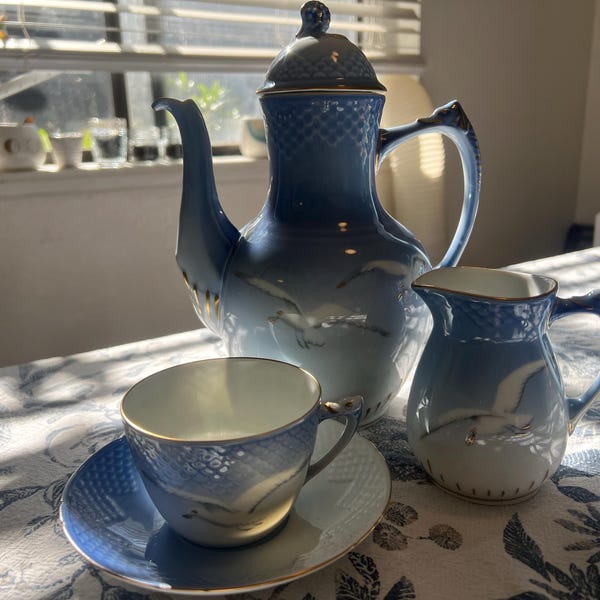 CA USA Pottery #224 Lazy Susan, 5 Section Set MCM Divided Pink & Grey ...