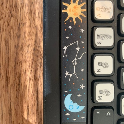 Zodiac Sign Astronomy Space Bar Sticker ONE PIECE / Space Bar Laptop ...