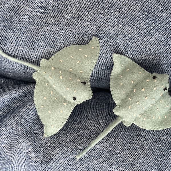 Felt Ocean Sting Rays Sewing Pattern Manta Ray, Cow Nose Ray & Eagle ...