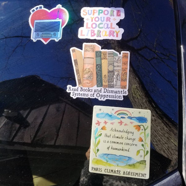 Poetry Will Save Us All Vinyl Sticker, Gifts for Readers, Gifts for ...