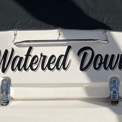 Boat Name Lettering Boat Transom Decal Boat Stickers Boat Decals Boat ...