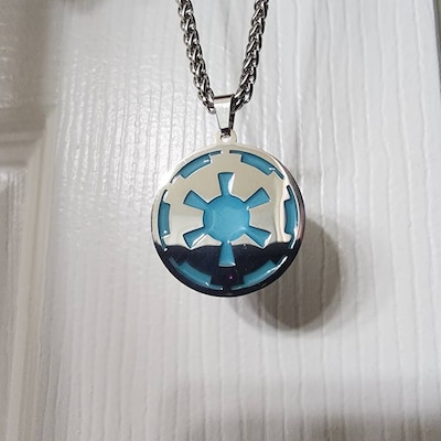 Jedi Necklace, Glow in the Dark Jewelry, Glowing Jedi Pendant ...