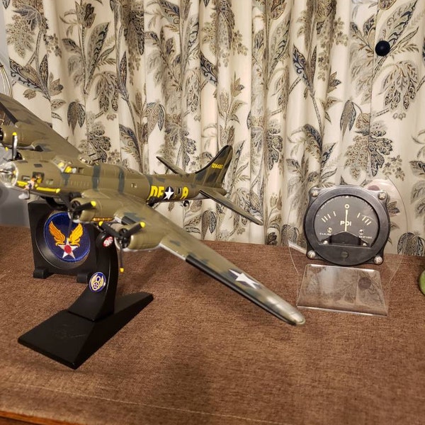 Aircraft Clock Stand,su Mig Clock- CLOCK STAND for Vintage Military ...