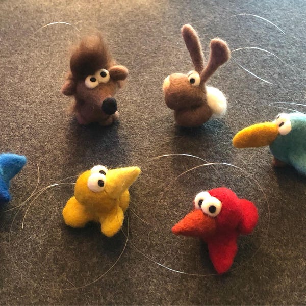 Schutzengel LISA im Glück & Glückspilz filz filzen Engel Schutzengel ...