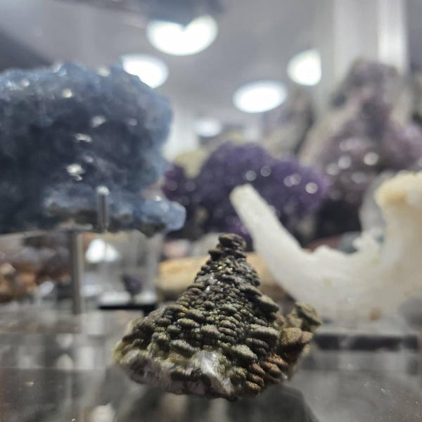 Pink Apatite 3 Gemmy Stones Encrusted W/albite on Muscovite Mica Matrix ...