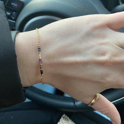 Empath Protection Bracelet. Block Negative Energy. Black Tourmaline ...