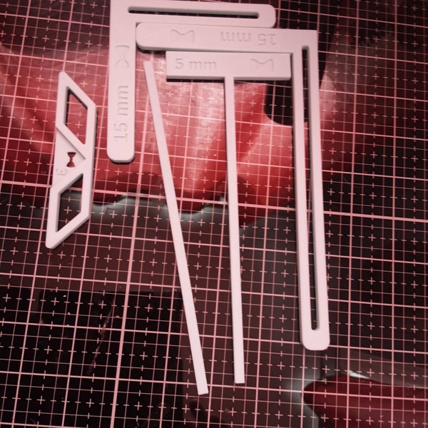 Set of Personalizable Tools for Book Binding and Cover Making Miter ...