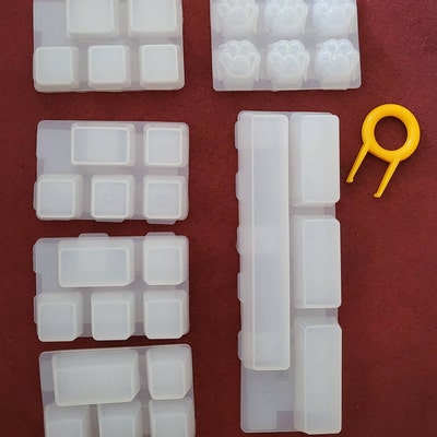 13pieces/set Mechanical Keyboard OEM Key Cap Mold Silicone Mold Resin ...