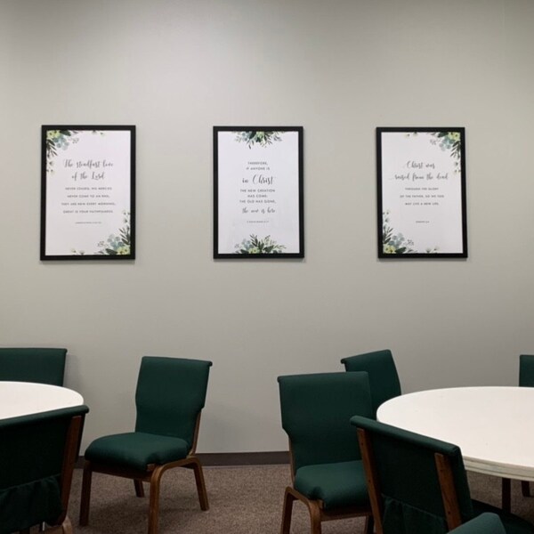 2 Corinthians 5:17 New Creation Bible Verse Printable Wall Art ...