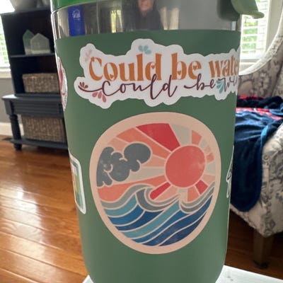 Funny Saline Flush Vinyl Sticker. Stocking Stuffer. Gift for Nurse ...