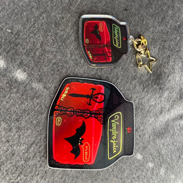 Mothman Juice Box Spooky Holographic Sticker - Etsy