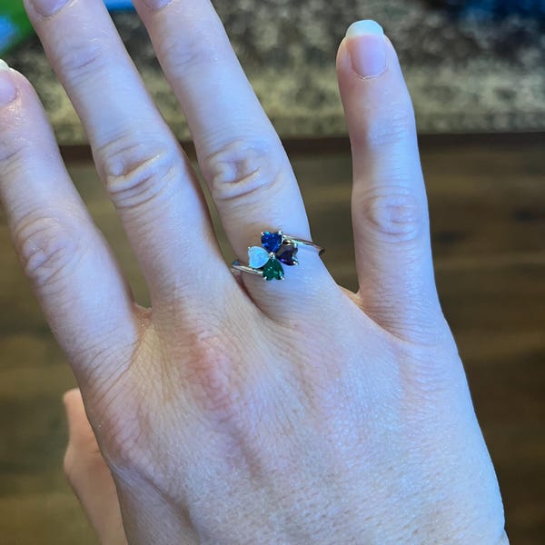 Princess Cut Diamond Lotus Engagement Ring 14k White Gold IGI Certified ...