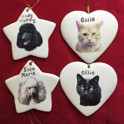 California Spangled Tabby Cat Star Ornament Free - Etsy