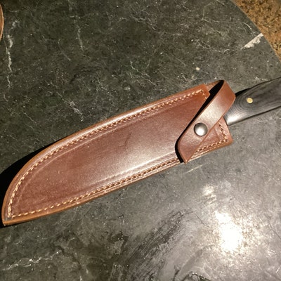 Leather Knife Sheath for Buck 192 Vanguard or Similar Knife 2B - Etsy
