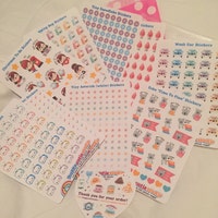 64 Cute Period Tracker Planner Stickers - Etsy