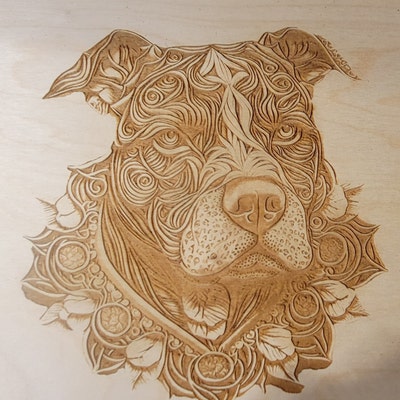 Laser Burn PNG 3D Illusion Engrave Laser Ready Digital Design File ...