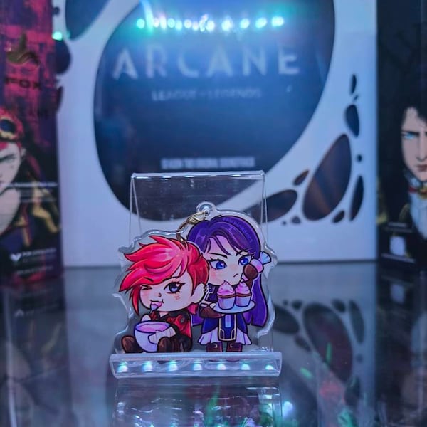 ARCANE STICKERS // Jinx Vi Ekko Caitlyn Caitvi Lol League of Legends ...