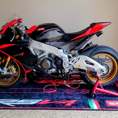 Yamaha Motorcycle Personalized Rug Accesorries Floor Bottom Pit Mat ...