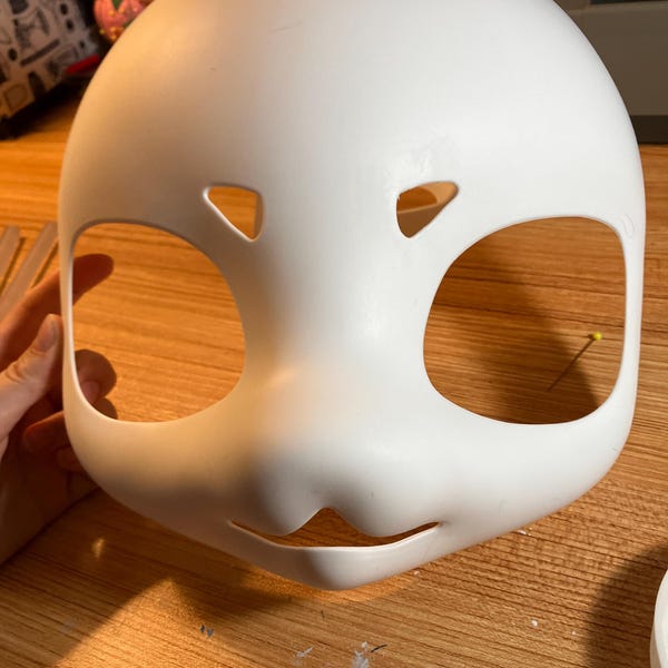 Little Fierce Head Base Furry Face Fursuit PLA 3D Print (kemono Series ...