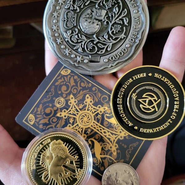 250 Custom Prop Coins Gold Silver Logo Business Bar Pin Coin Etc. - Etsy