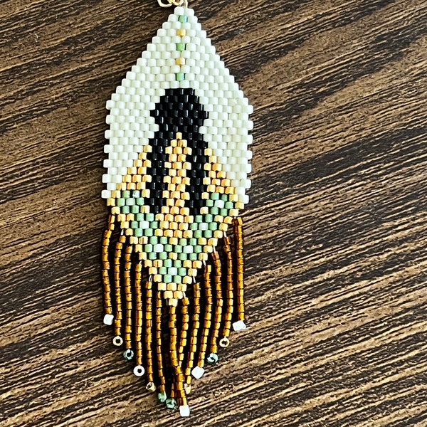 MMIW Native American Beaded Earrings - Etsy