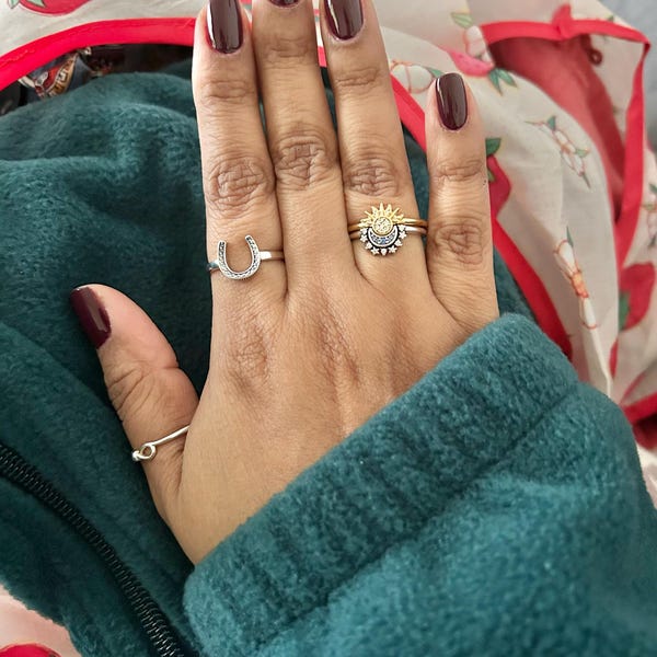 Unique Sun Wukong Headband Oxidized Side Sterling Silver Ring Monkey ...