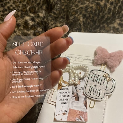 PLANNER MAGNETIC CHARM Gold & Silver Enamel Pin Metal - Etsy