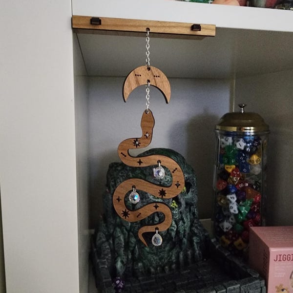 Corner Bookshelf Fantasy Night Sky Corbel X2 Hangers | Bookshelf Charm ...