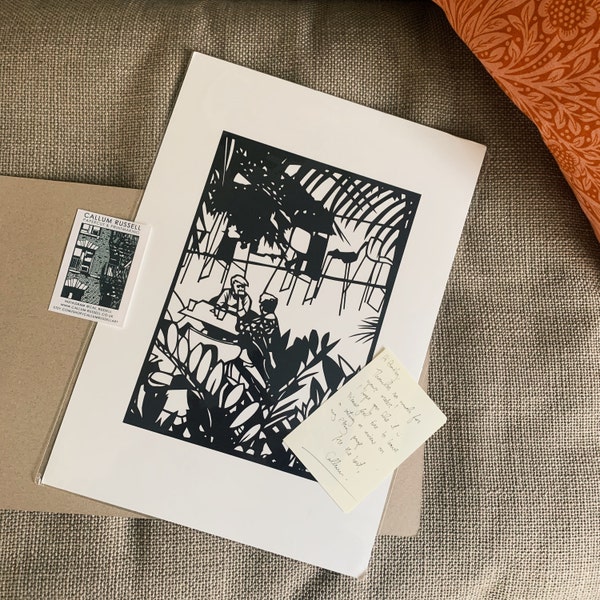 Hand Made Papercut Artwork. A3 Poster Limited Edition Paper Cutting ...