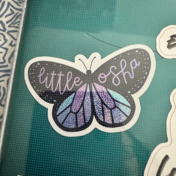 Little Osha Butterfly Sticker, Quicksilver Callie Hart Sticker, Saeris ...