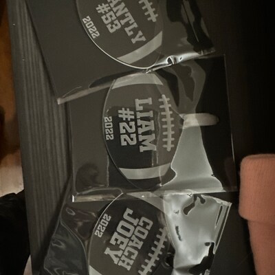 Football Magnet Custom Football Player Magnet Gift for - Etsy