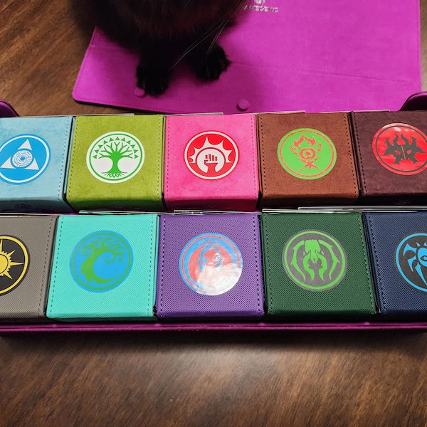 Magic the Gathering Mana Stickers / Decals - Individual - Etsy