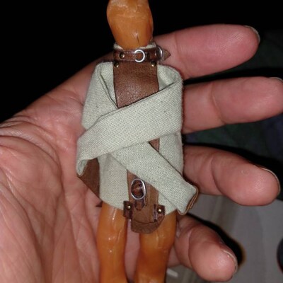 Dollhouse Miniature Straight Jacket Asylum Insane Creepy Halloween 1 ...