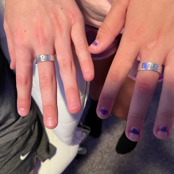 P4L / Pogue for Life / Outer Banks / Hand Stamped Metal Ring / Secret ...