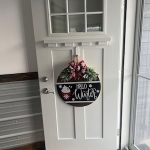 Front Door Decor Simply Blessed Year Round Wreath Front Door Wreath ...