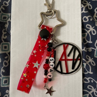 Stray Kids KPOP Keychain SKZ Stay - Etsy