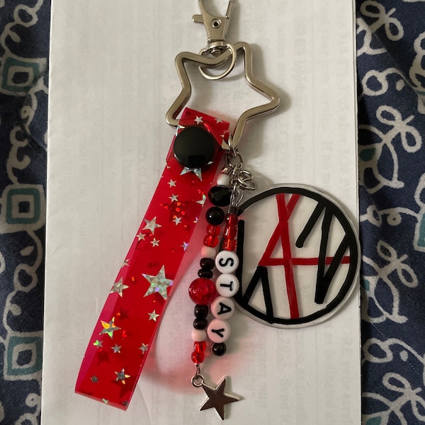 Stray Kids KPOP Keychain - SKZ - Stay - Etsy