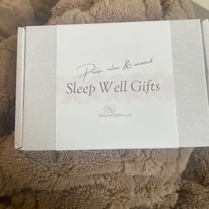 Sleep Well Gift Box /relaxation Pamper Box /wellbeing Letterbox Gift ...